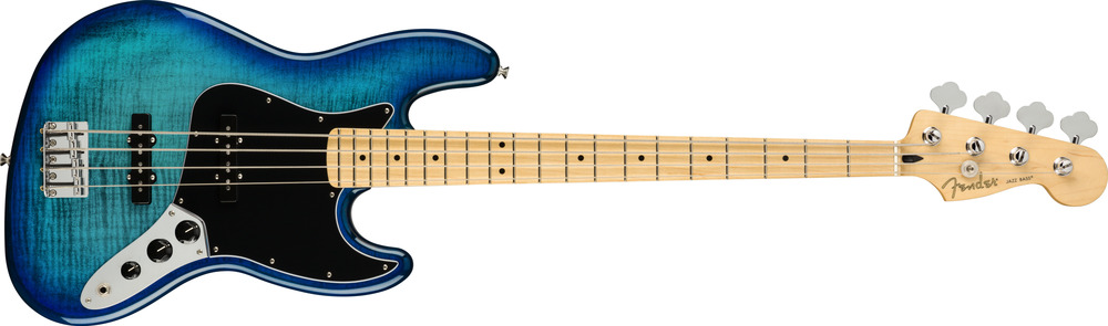 Fender Player Jazz Bass Plus Top | Blue - Mann's Music