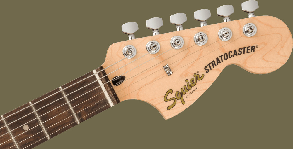 Fender Squier FSR Affinity Series Stratocaster Surf Green Electric ...