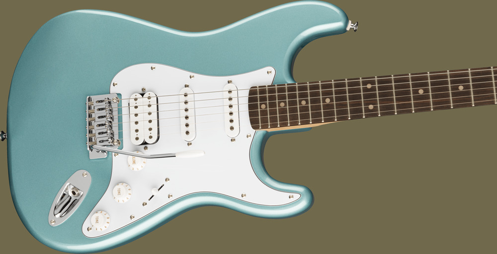 Fender Squier FSR Affinity Series Stratocaster HSS Ice Blue Metallic ...