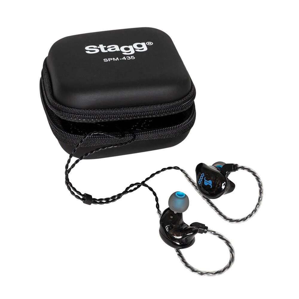 High Resolution Earphones Stagg Professional Dual Driver In- - High ...