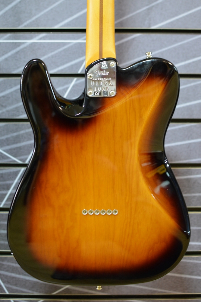Fender American Ultra Luxe Telecaster Transparent 2 Colour Sunburst ...