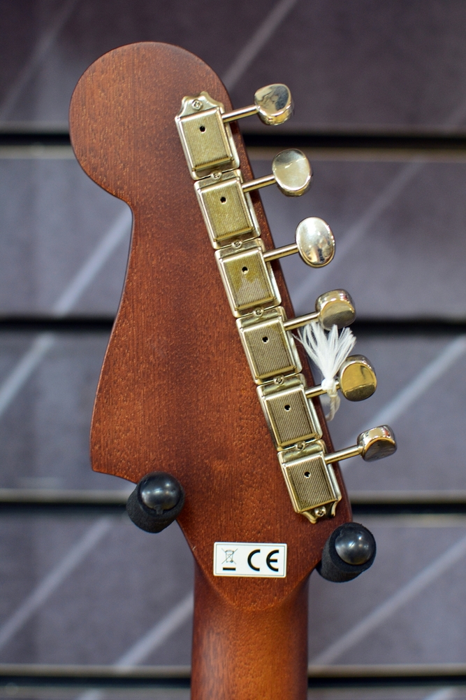 Fender Ltd Ed Malibu Player Pink E/Acoustic - Mann's Music